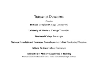 All Transcripts | PPT