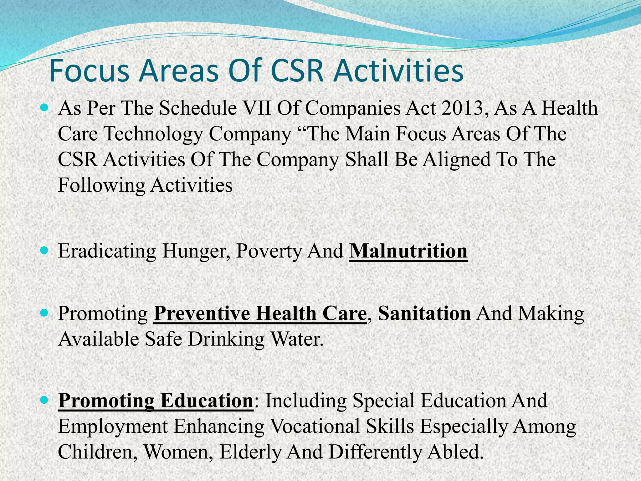 CSR And An Idea For Practo | PPTX | Children\'s Health | Healthy Living