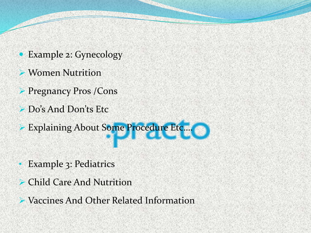 CSR And An Idea For Practo | PPTX | Children\'s Health | Healthy Living