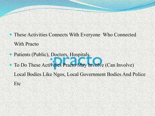 CSR And An Idea For Practo | PPTX | Children\'s Health | Healthy Living