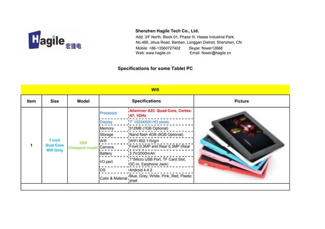 Product Catalogue--Tablet PC | PPT
