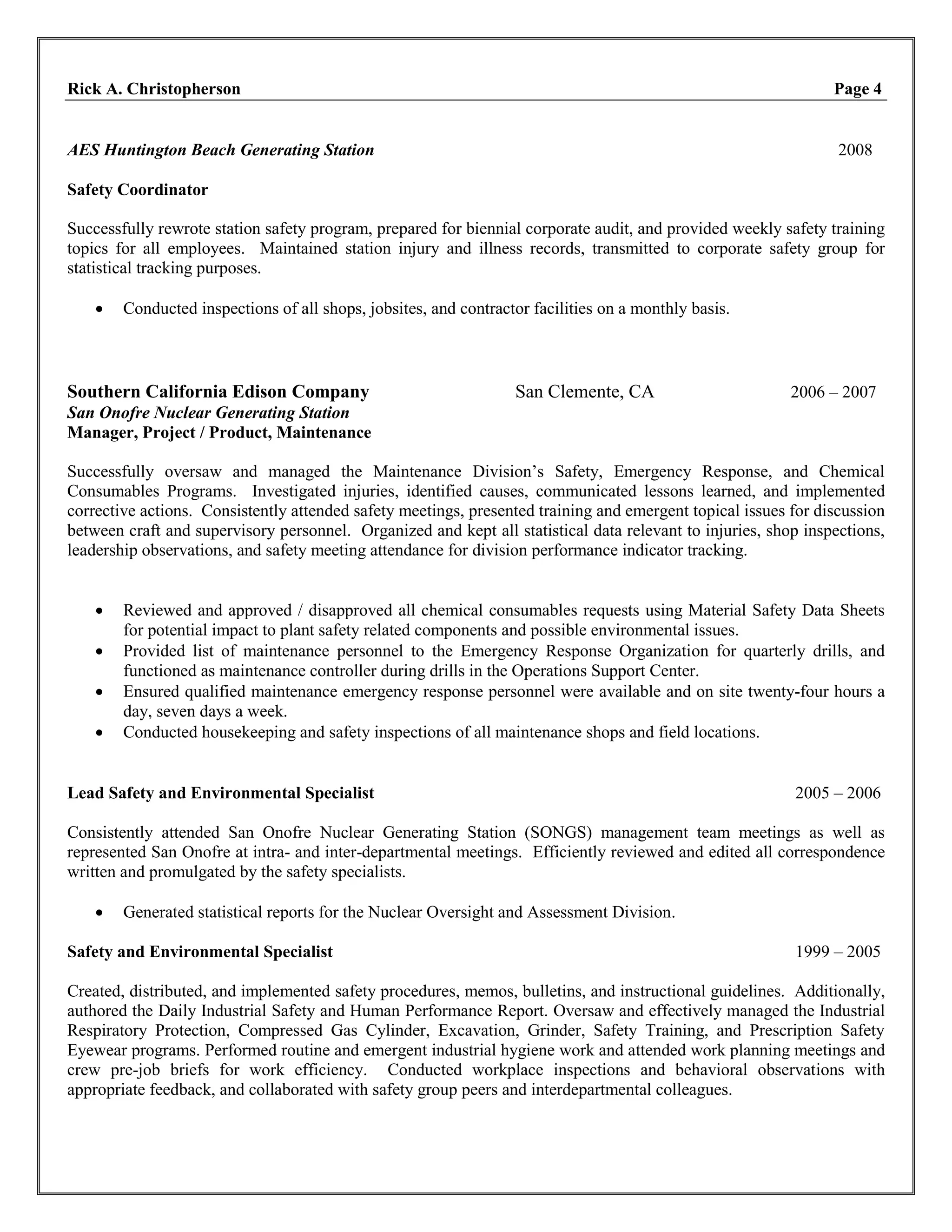 Rick's Resume | PDF