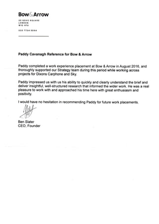 Bow & Arrow Reference (1) | PDF