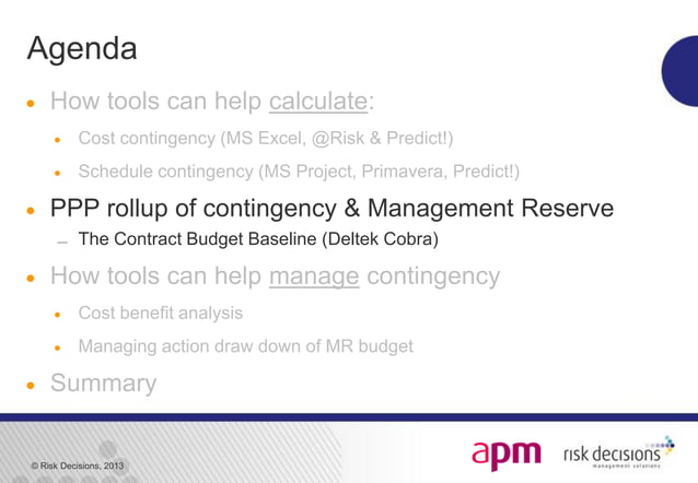 Calculating contingency for management reserve | PDF | Business ...