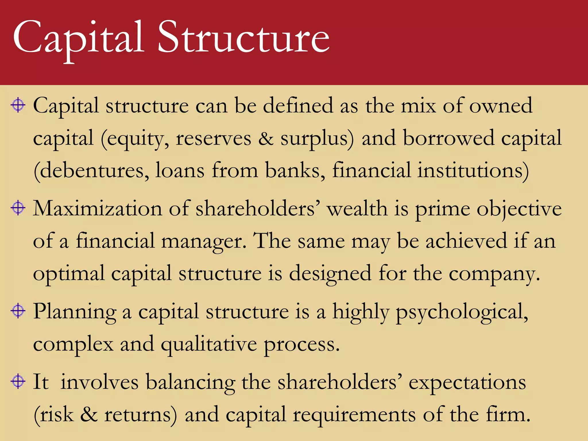5 capital structure-theories | PPT