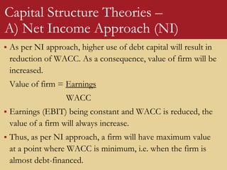 5 capital structure-theories | PPT
