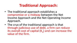 5 capital structure theories | PPT