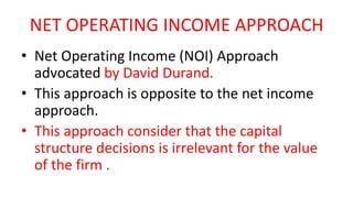 5 capital structure theories | PPT