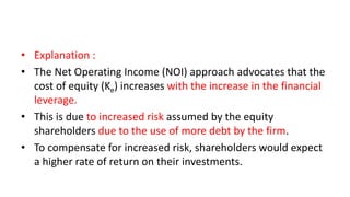 5 capital structure theories | PPT