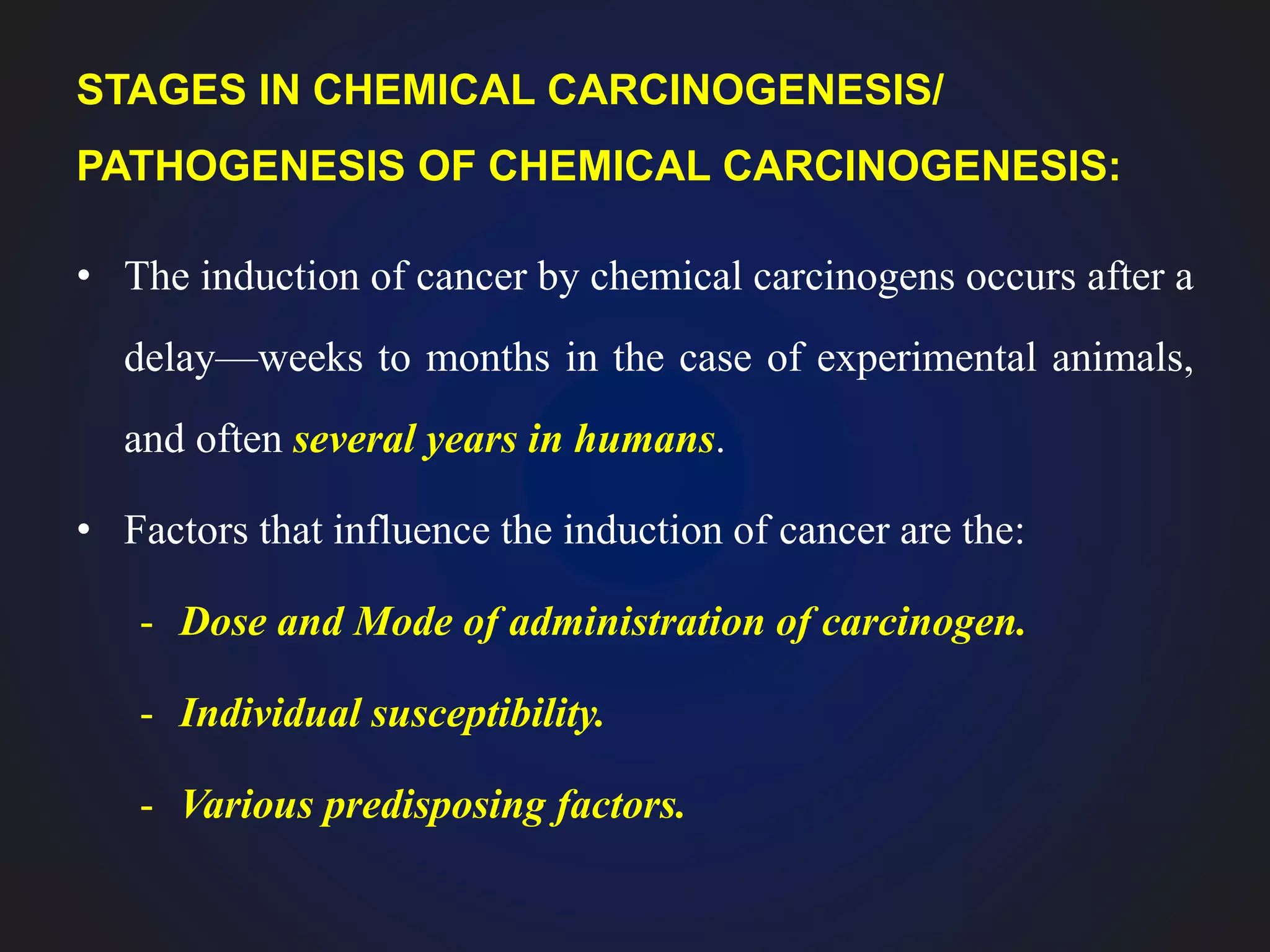 carcinogens and carcinogenesis | PPTX
