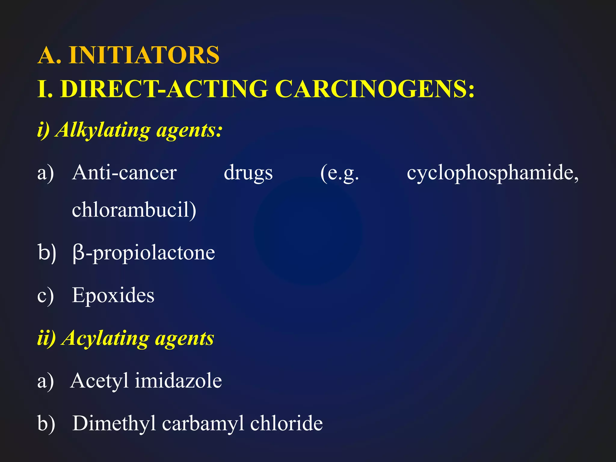 carcinogens and carcinogenesis | PPTX