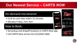 CARTS Microtransit—Innovation in Rural Mobility | PPT