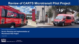 CARTS Microtransit—Innovation in Rural Mobility | PPT