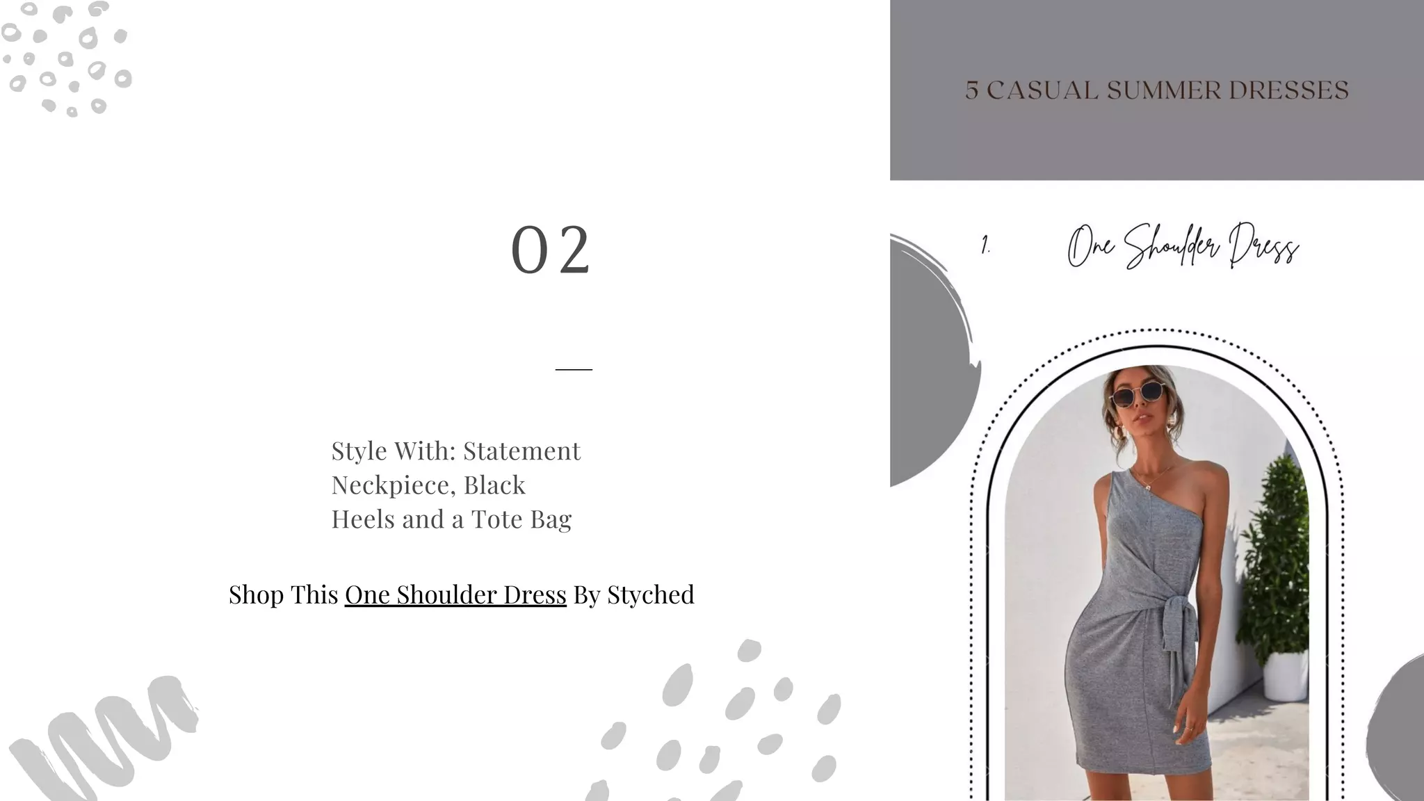 5 casual summer dresses ppt | PPT