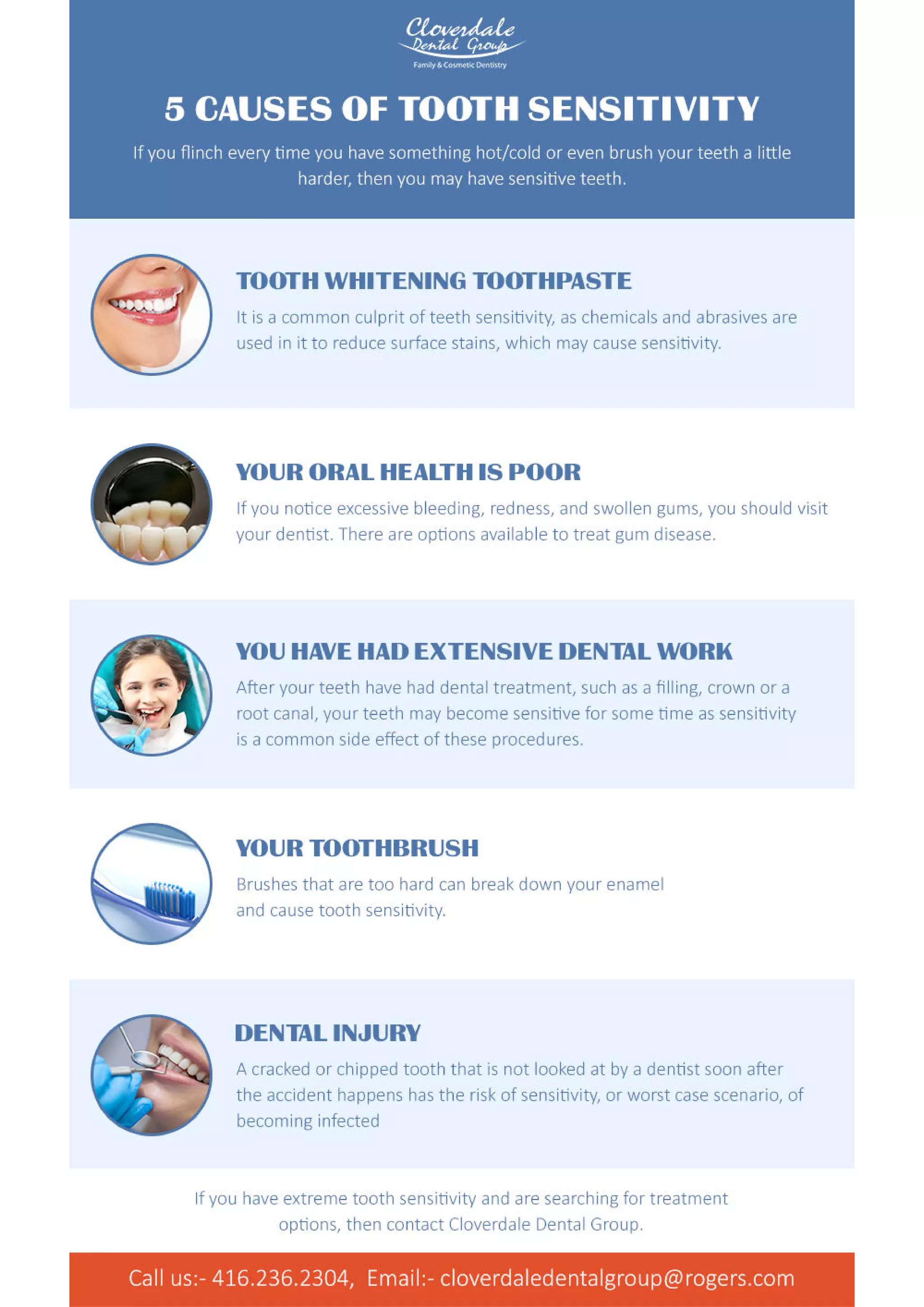 5 Causes of Tooth Sensitivity | PDF