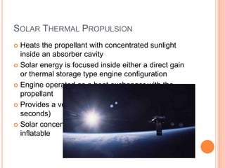 Non-chemical Propulsion | PPTX