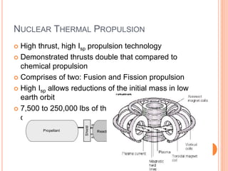 Non-chemical Propulsion | PPTX