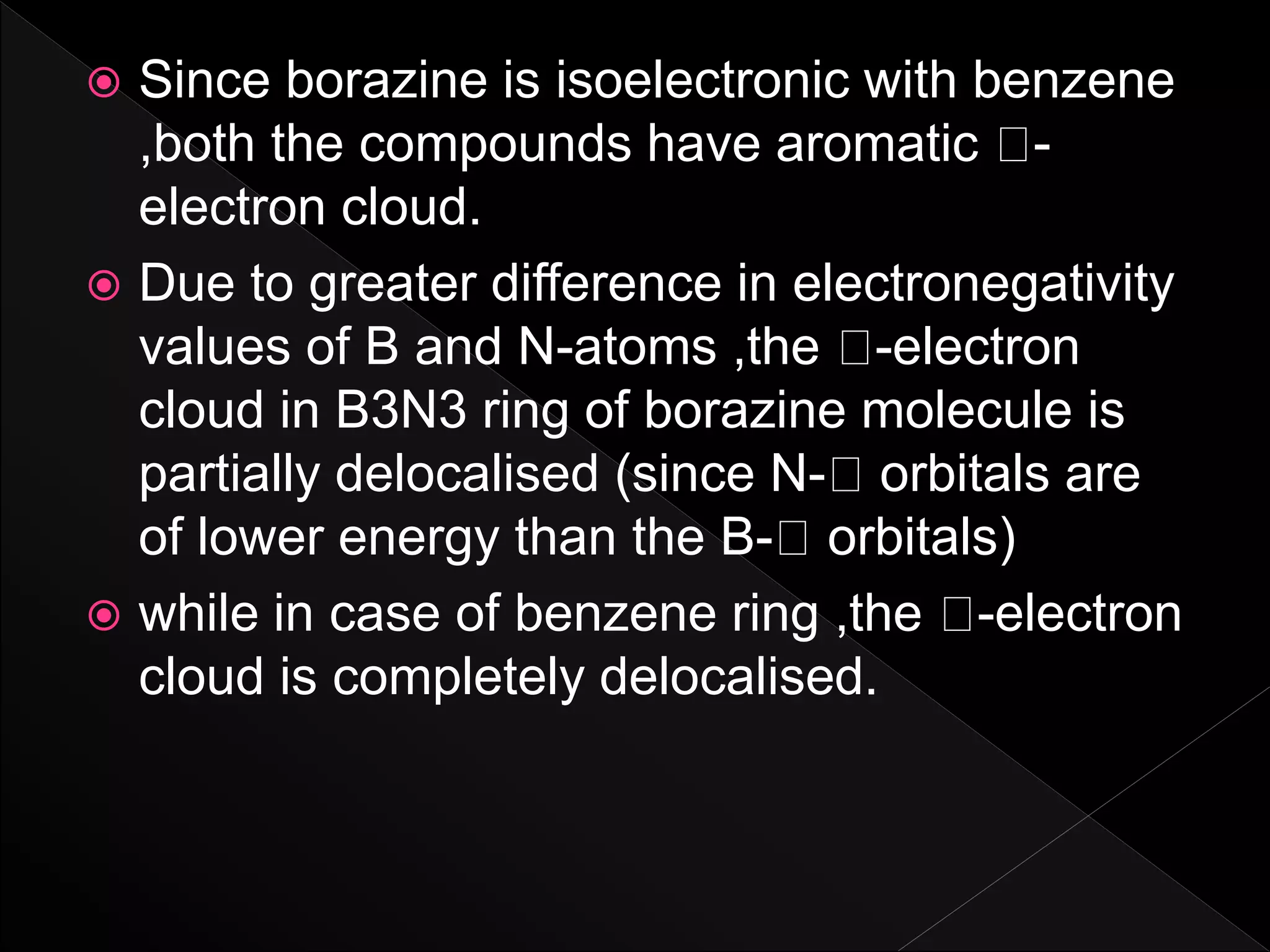 BORAZINE- structure, preparation and properties | PPTX