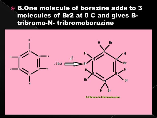 BORAZINE- structure, preparation and properties