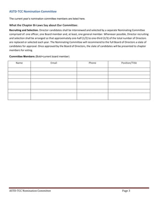 Board of Directors Recruitment Process | PDF