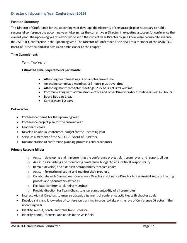 Board of Directors Recruitment Process