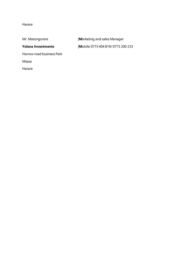 cv masango (1) | PDF