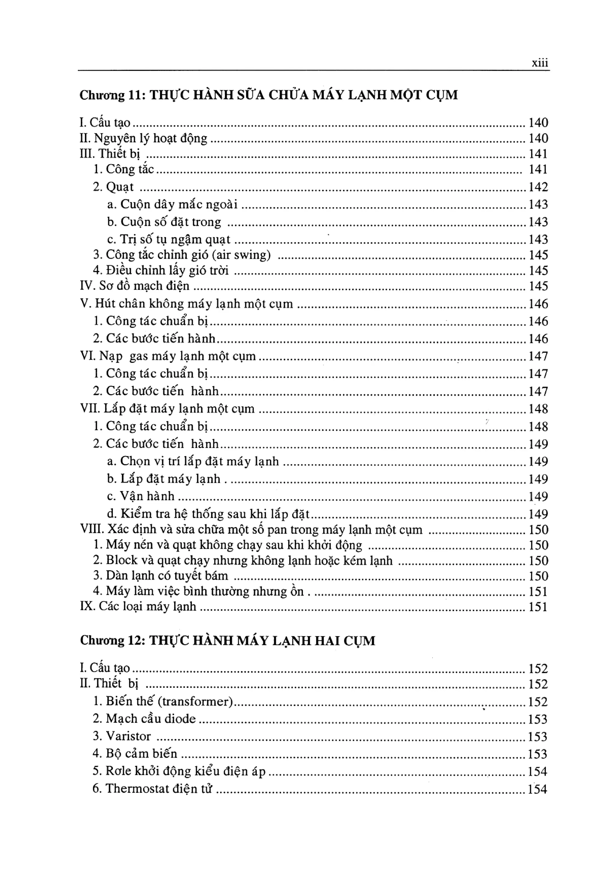 Co ban ve dieu hoa va dong co dan dung (1 -3 pha) | PDF