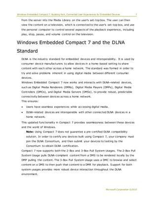 Windows Embedded Compact 7 White Paper | PDF
