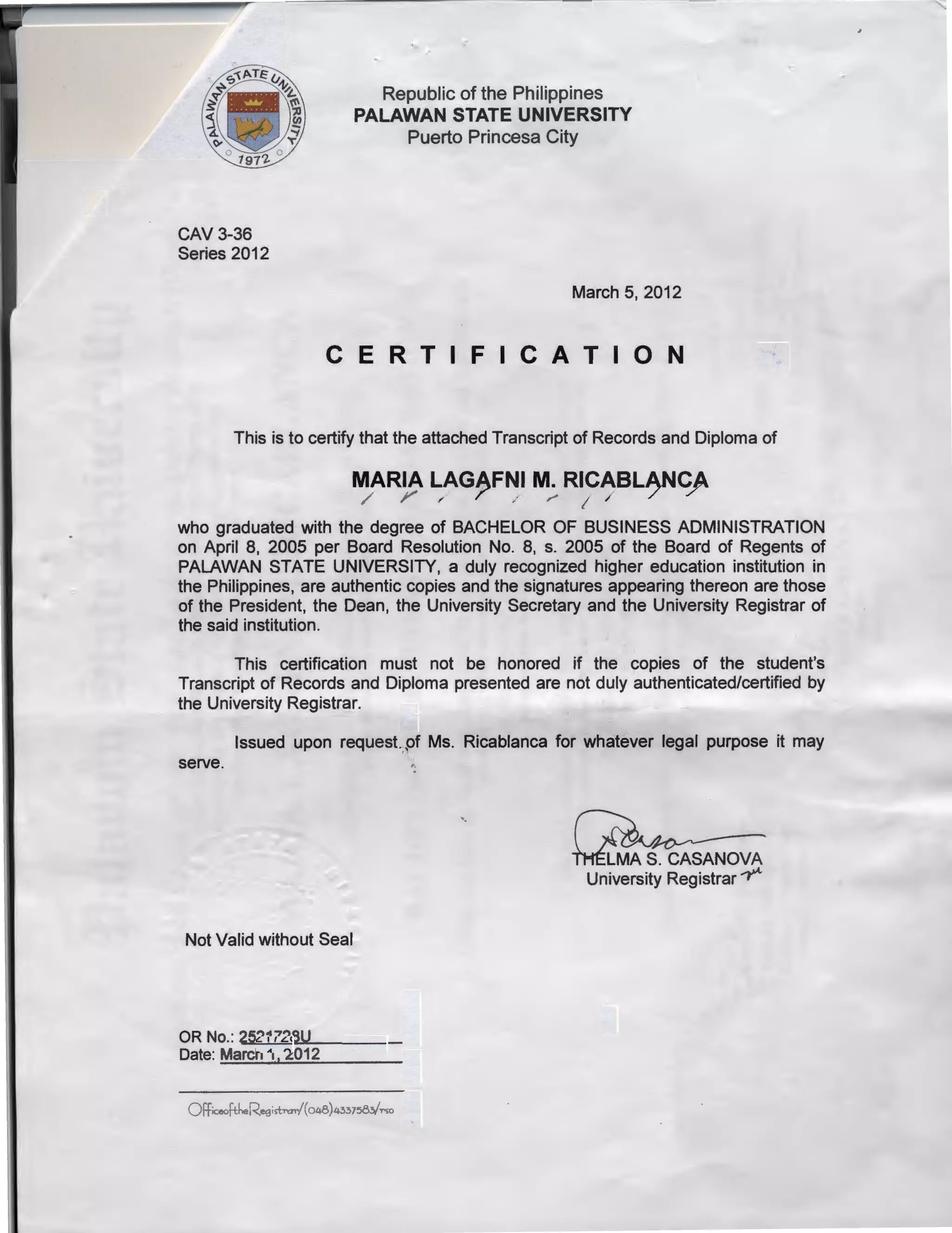 School attested Documents & Certificate | PDF