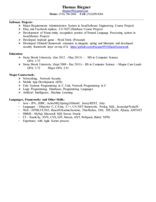 Resume(2-8-2017) | PDF