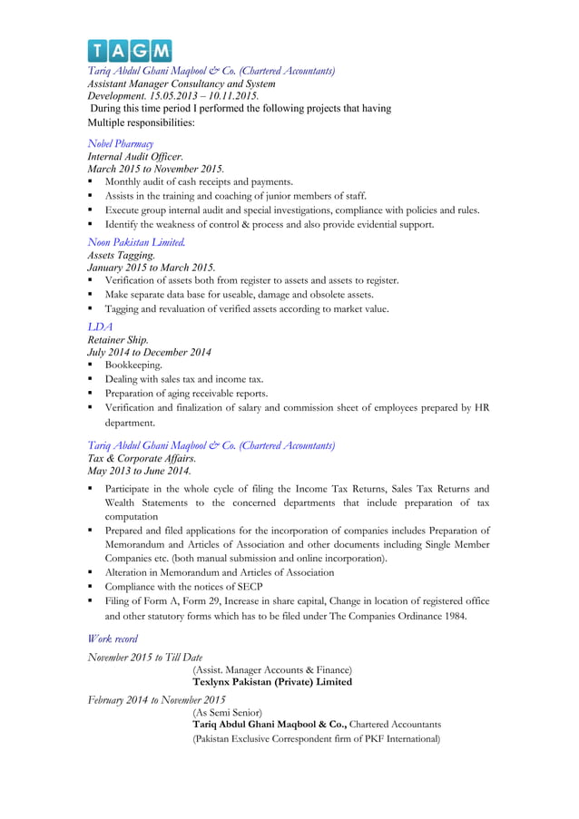Muhamamd Haroon (Resume) | PDF