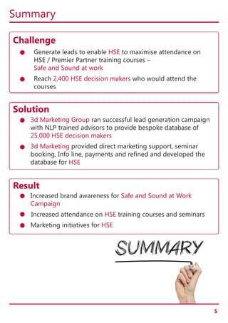 HSE Case Study | PDF