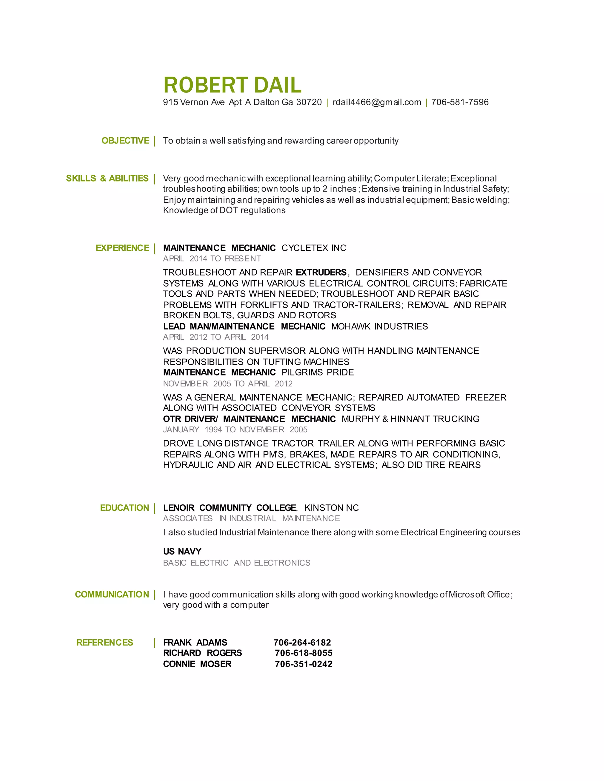updated resume 5-24-16 | PDF