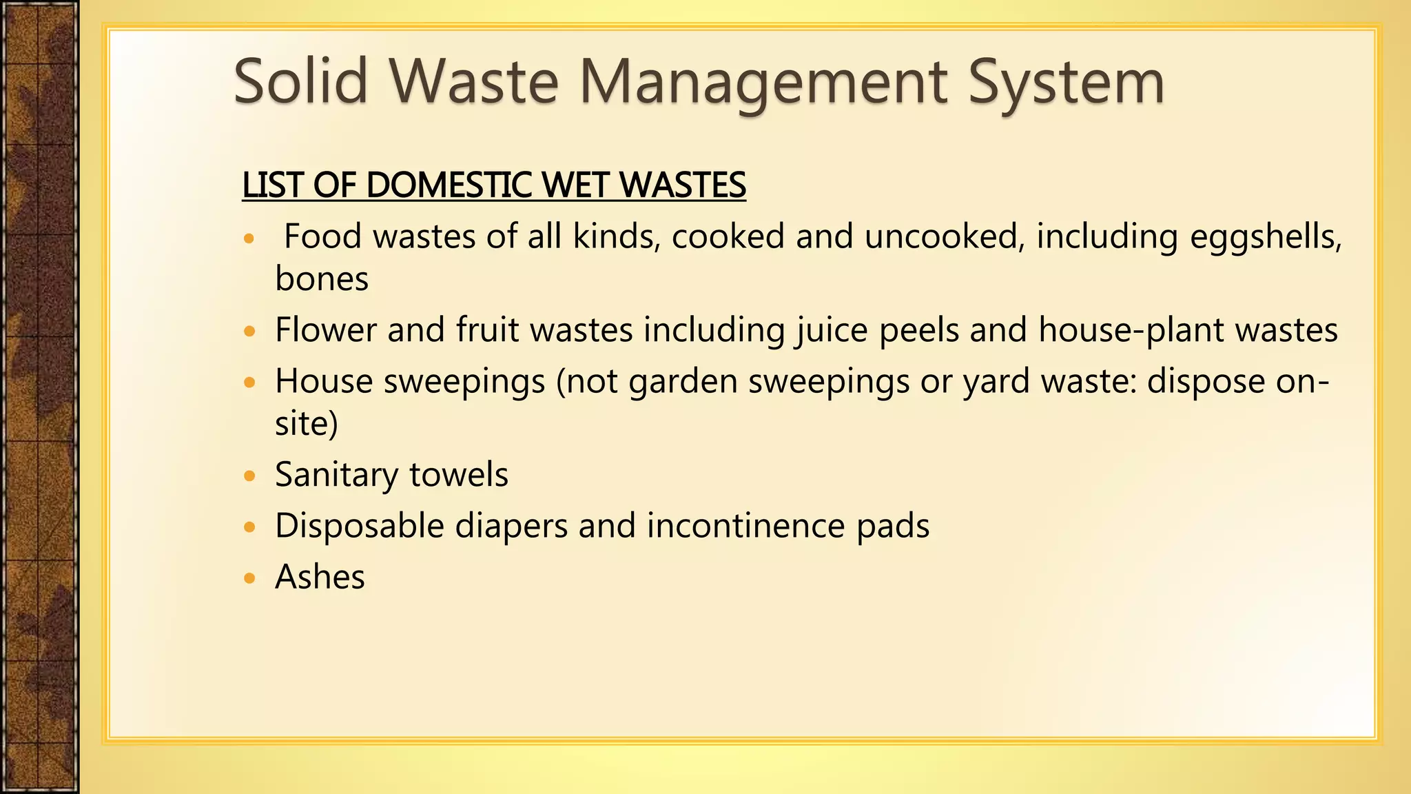 WASTE MANAGEMENTSOP | PPTX
