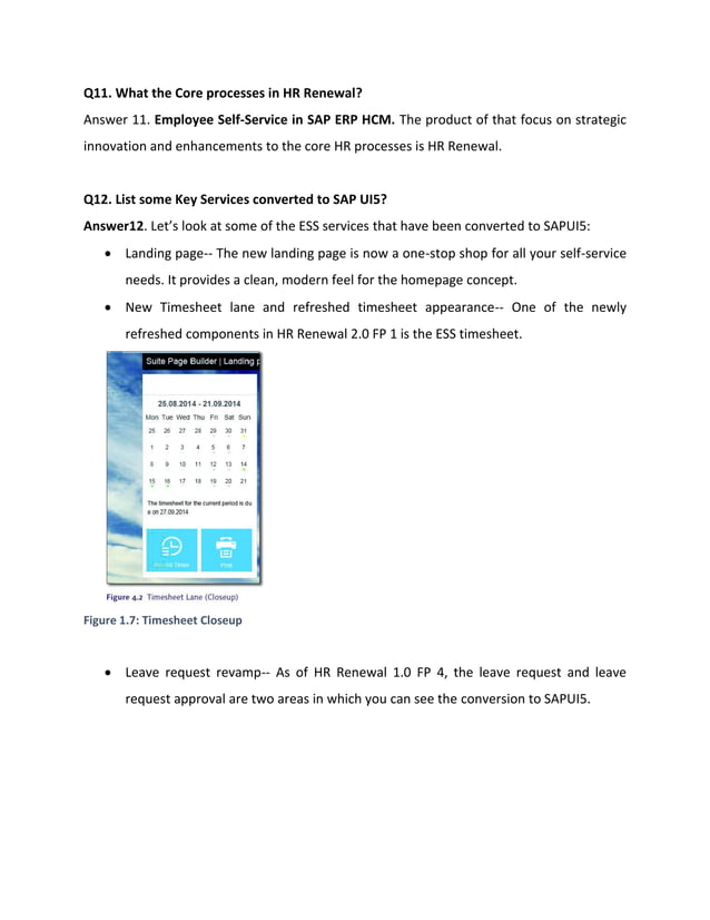 SAP Self Services Technologies Going Forward | PDF