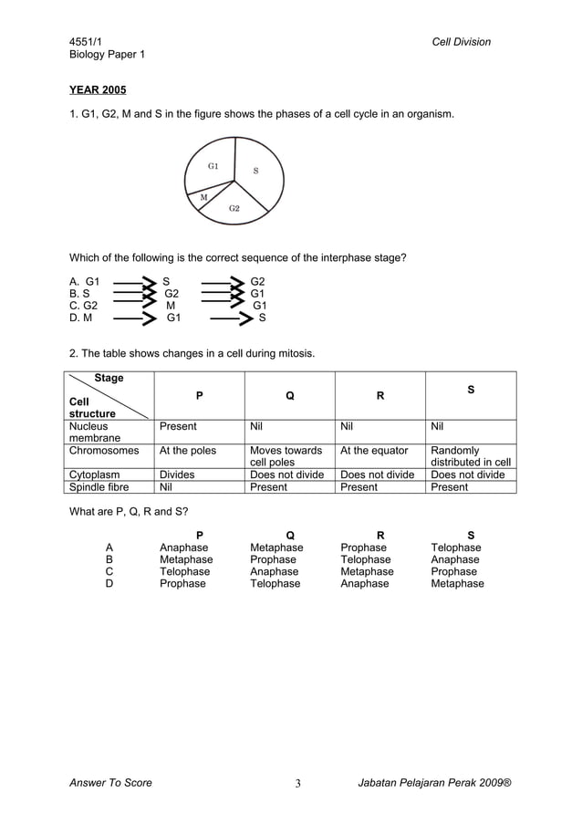 5 cell division | PDF