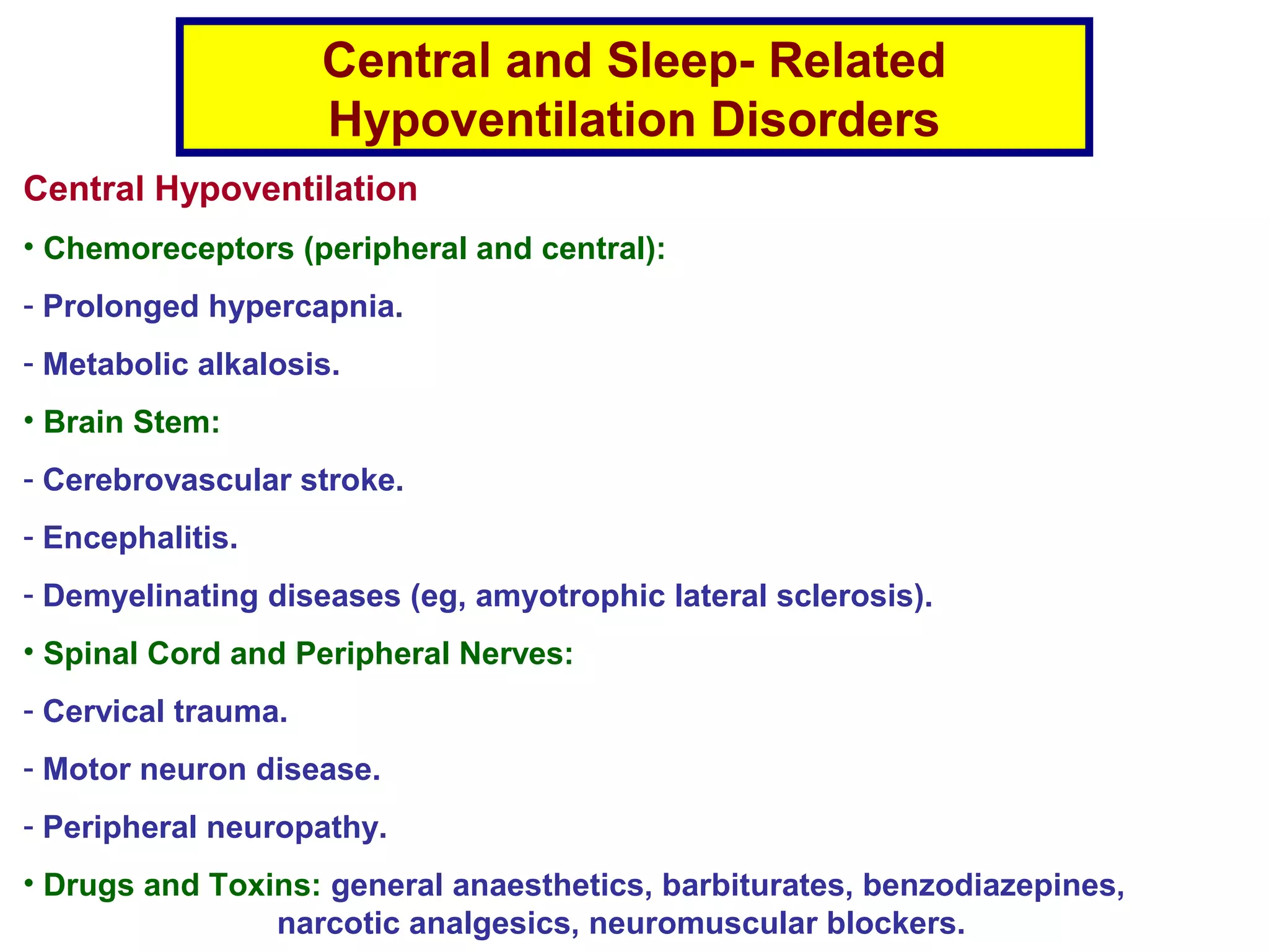 5 central and sleep related hypoventilation | PPT