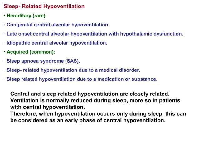 5 central and sleep related hypoventilation | PPT