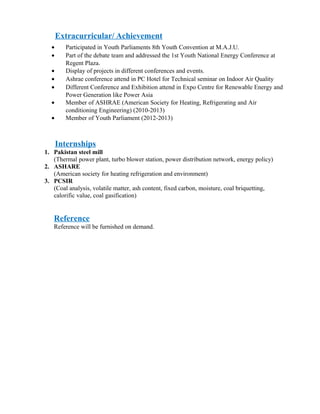 Ahsan Rajput - CV | PDF