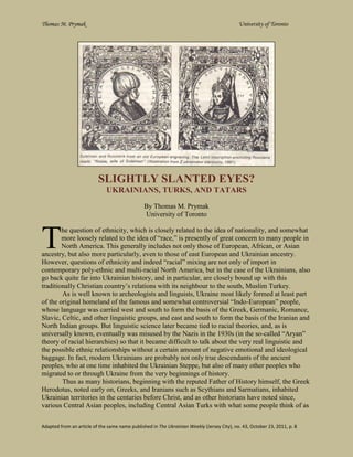 SLIGHTLY SLANTED EYES | PDF