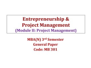 Project Management Introduction | PPT