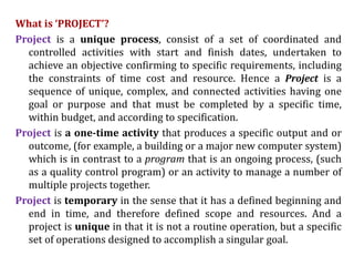 Project Management Introduction | PPT