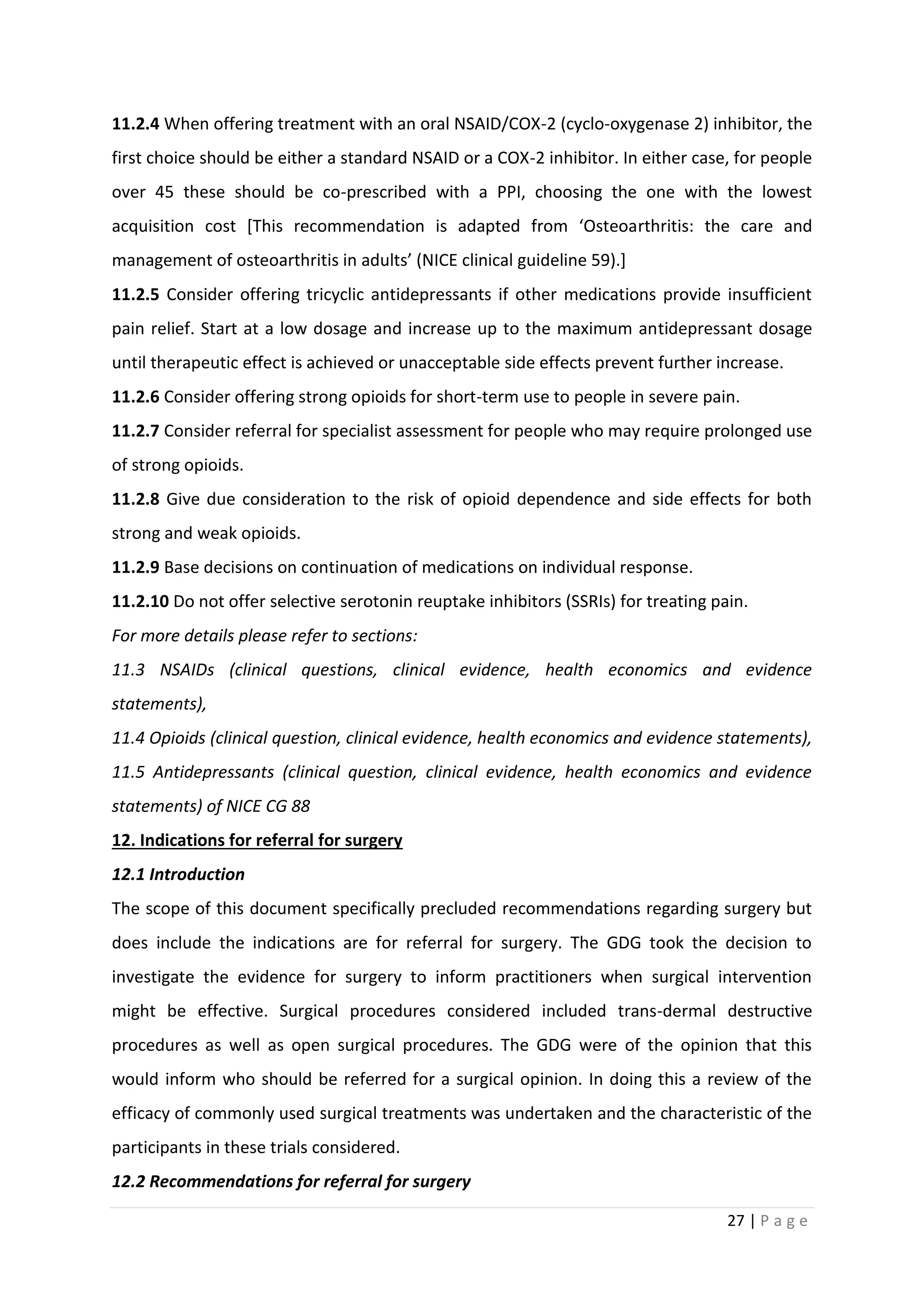 Low Back Pain Clinical Practice Guideline | PDF