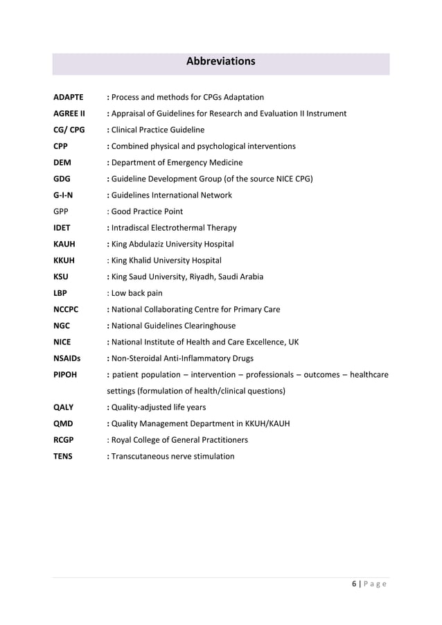 Low Back Pain Clinical Practice Guideline | PDF