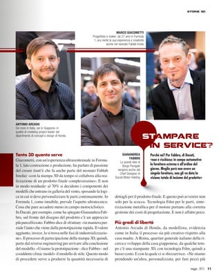 3D PRINTING CREATIVE "Idee italiane in Moto" | PDF