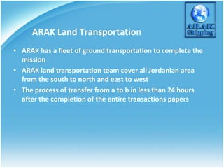 ARAK SHIPPING | PPSX