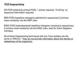 Different Molecular Methods for Nucleic Acid | PPT