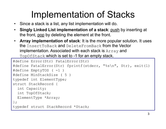 5 chapter3 list_stackqueuepart2 | PDF