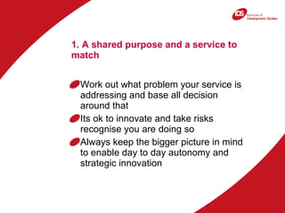 5 Characteristics Of Successful Intermediary Organisations | PPT
