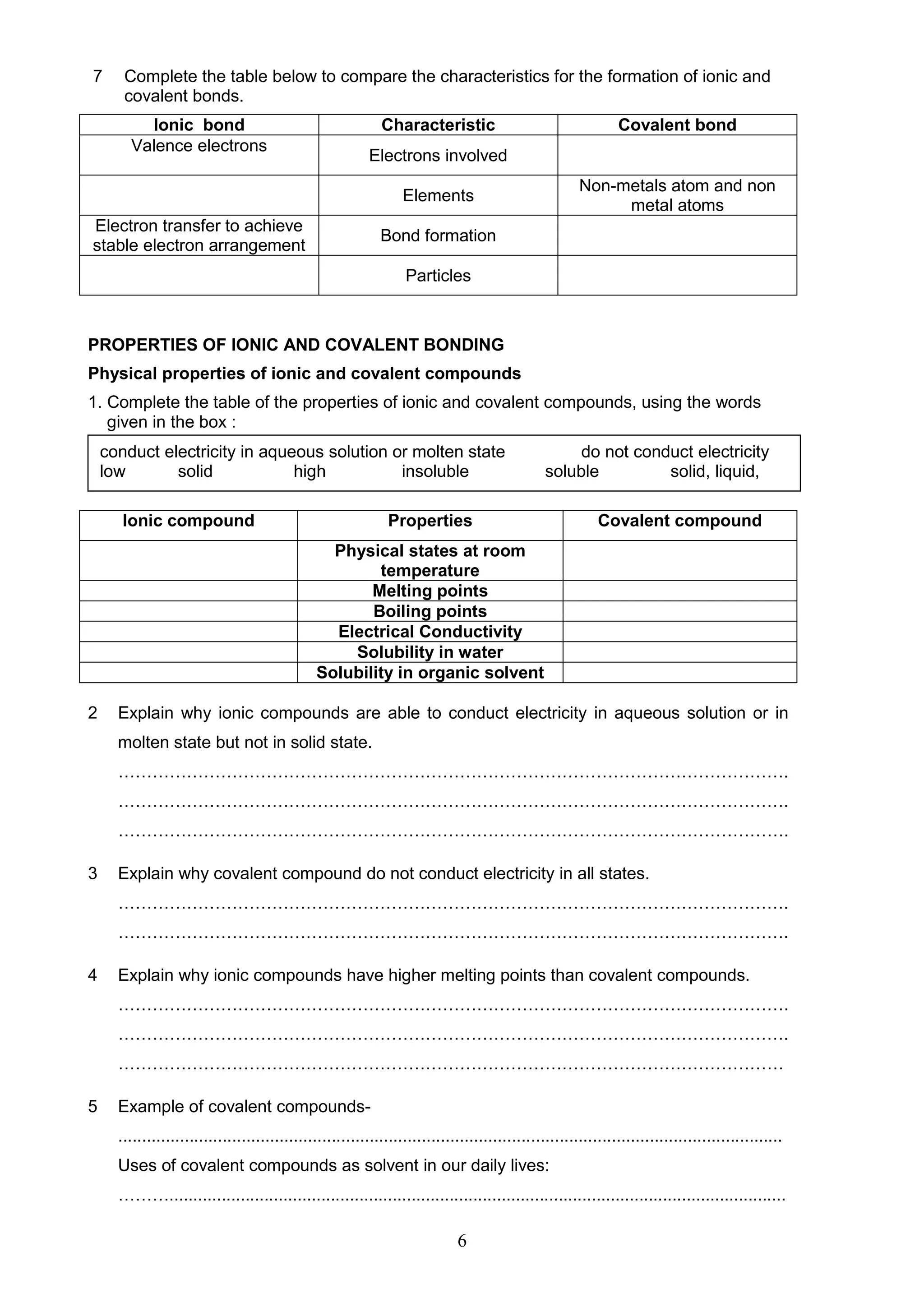5 chemical bonds | PDF